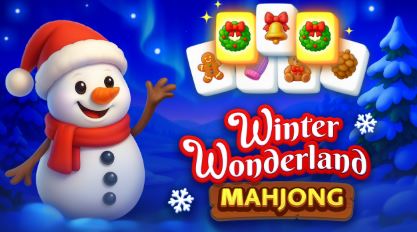 Winter Wonderland Mahjong - Play Winter Wonderland Mahjong On Snow Rider